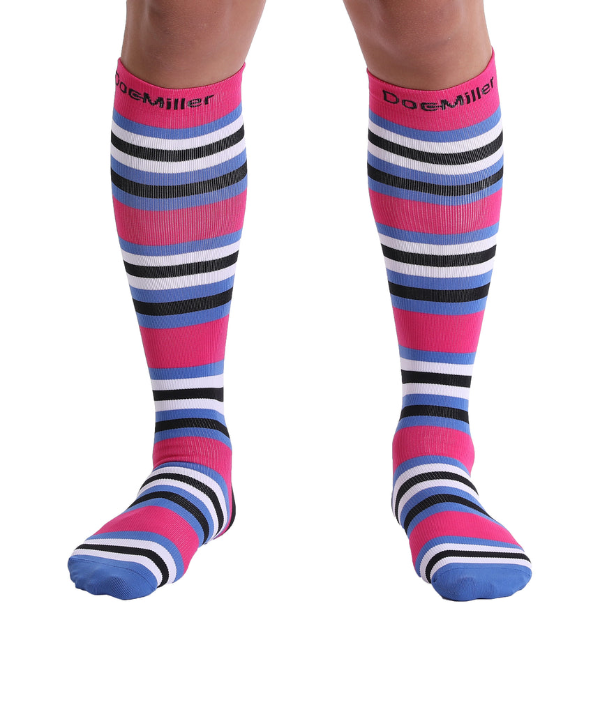 Compression Socks Knee High 15-20 mmHg Support - Men & Women – Doc Miller